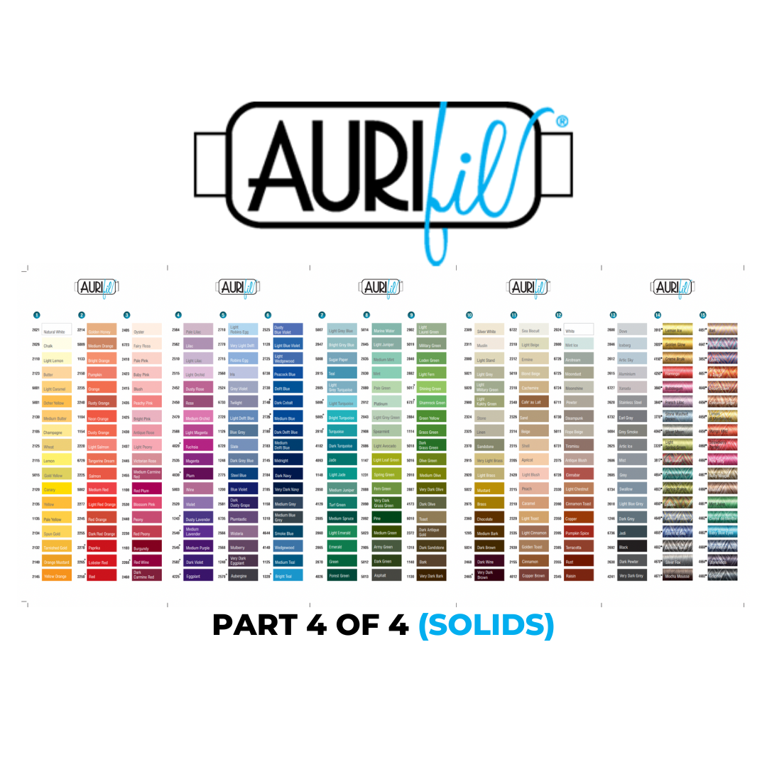 Artic Ice Aurifil Cotton Thread 50 wt.1300m 1442y Spool – US Fabric Shop