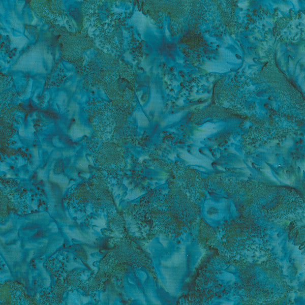 Bali Watercolors Bayou Hoffman Cotton Batik Fabric HF-1895-577 – US ...