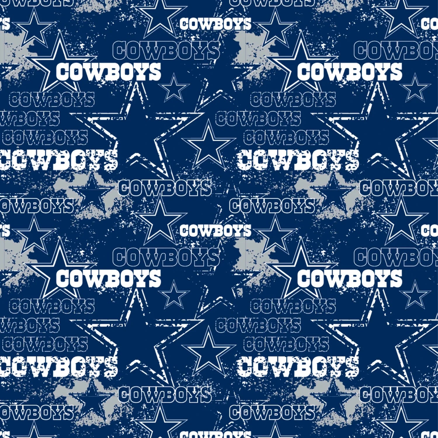 Dallas Cowboys NFL Football Logo Fabric Traditions Cotton Fabric NFL-7 ...