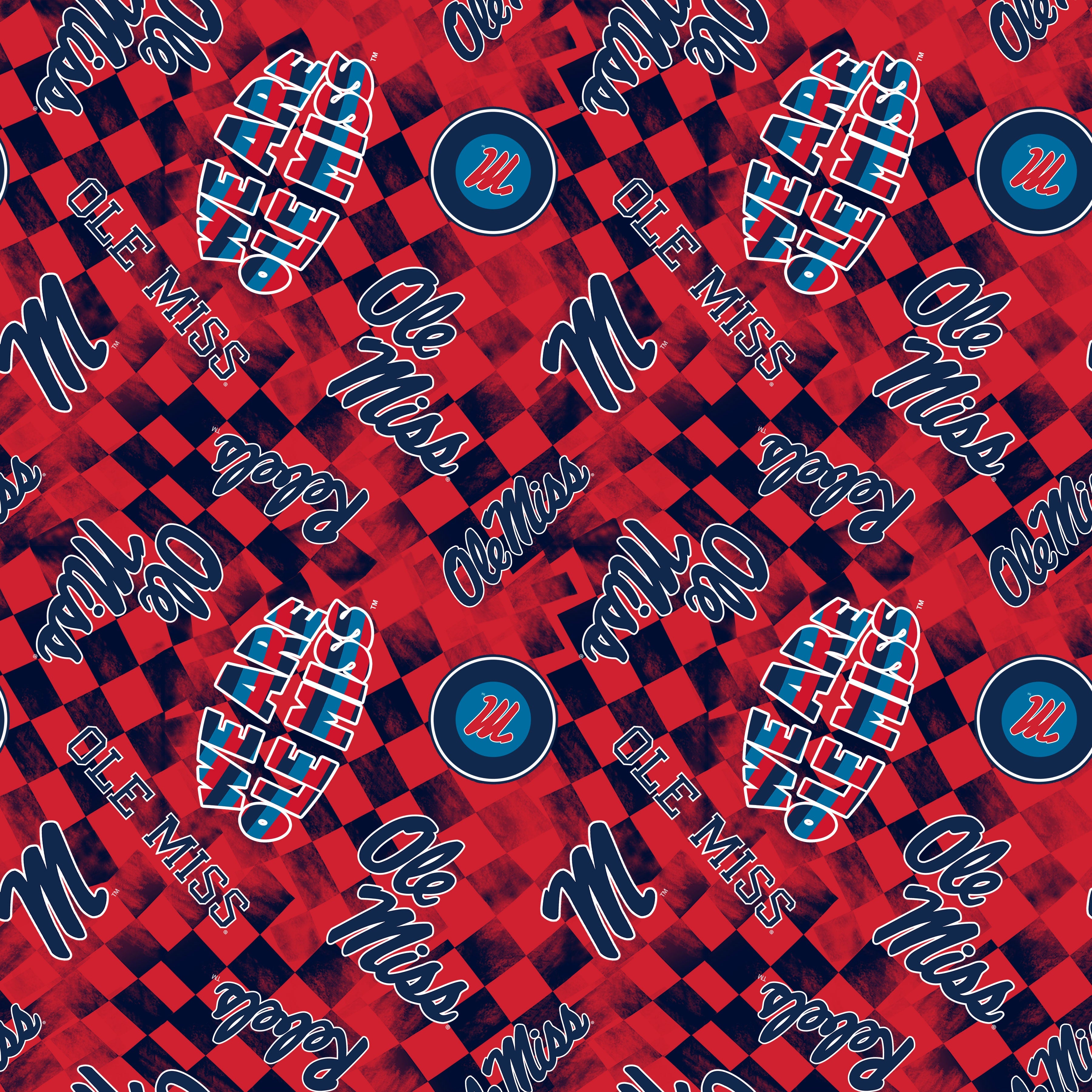 Mississippi Ole Miss Rebels NCAA College Checks Red Sykel Enterprises ...