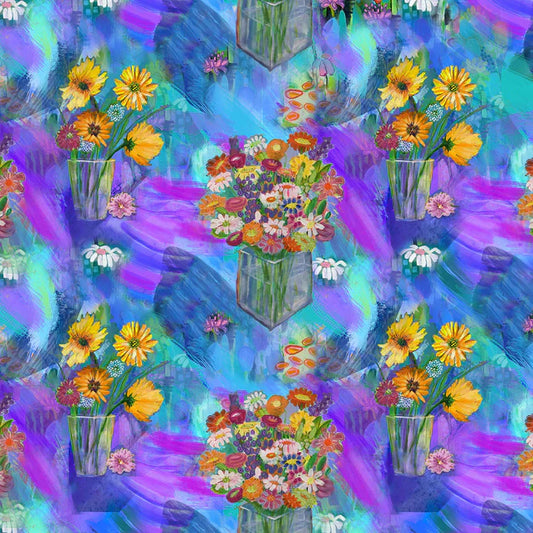 Painted Floral – US Fabric Shop