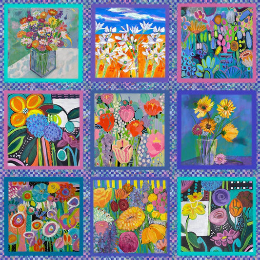 Painted Floral – US Fabric Shop