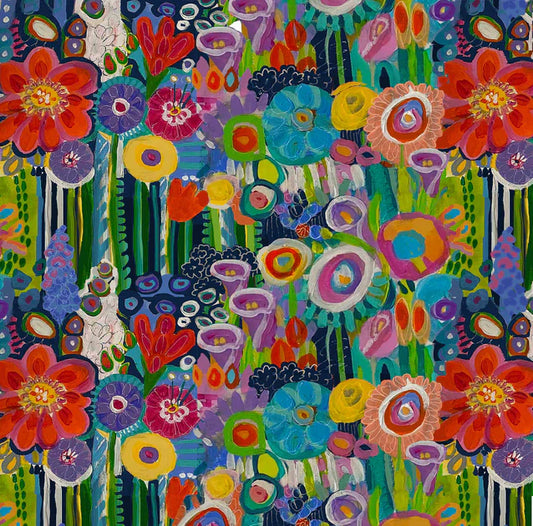 Painted Floral – US Fabric Shop