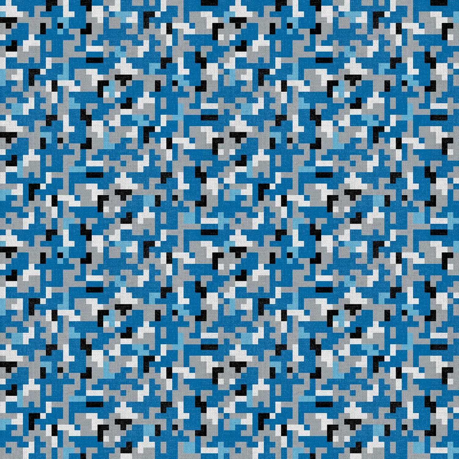 Pride of Detroit Camo Blue Grey Paintbrush Studios Cotton Fabric PBS-1 ...