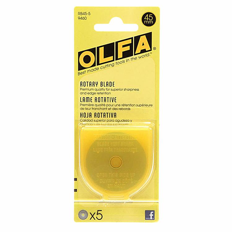 RB45-5 45MM Rotary Cutter Blade OLFA Olfa-9460 – US Fabric Shop