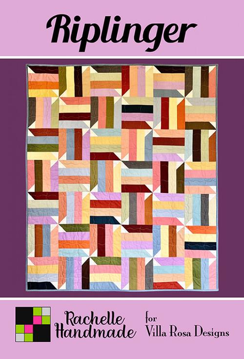 Riplinger Quilt Pattern 48"x56" Rachelle Craig Villa Rosa Designs – US ...