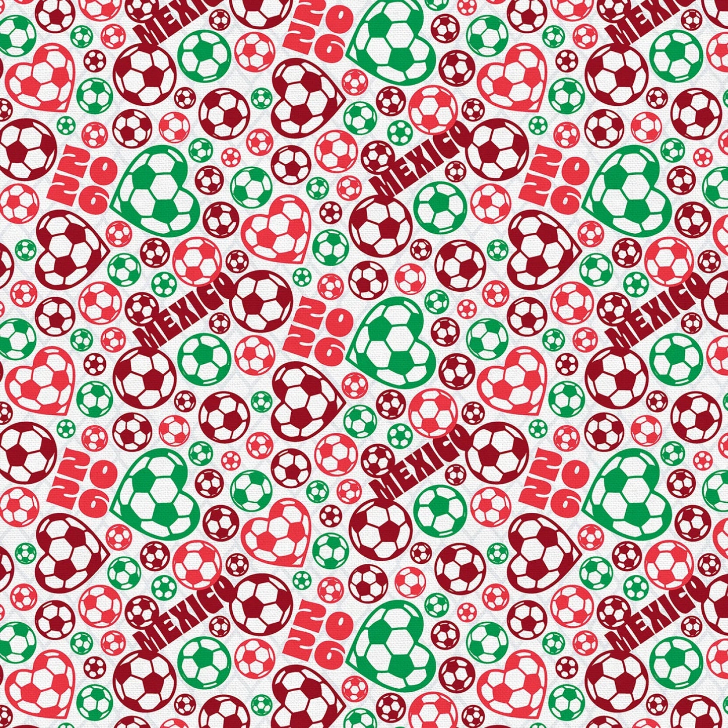 United We Play Mexico Soccer Ball Toss Red Green Paintbrush Studios Co ...